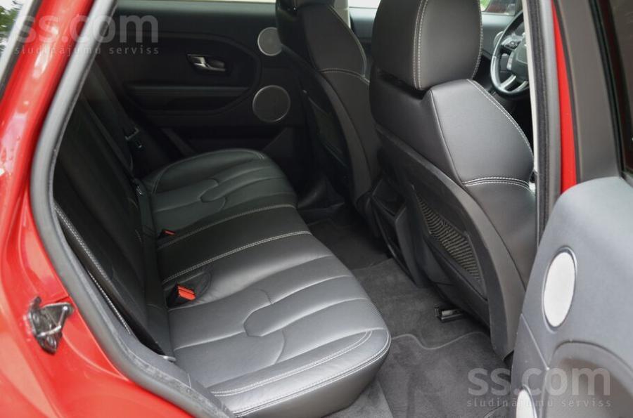 Sarkans Land Rover Range Rover Evoque 2012 Rīga, ar dzinēja tilpumu 2.20 L un nobraukumu 208 tūkst. km par 11990 €, foto 29 vietnē AUTOMOTO.COM.LV