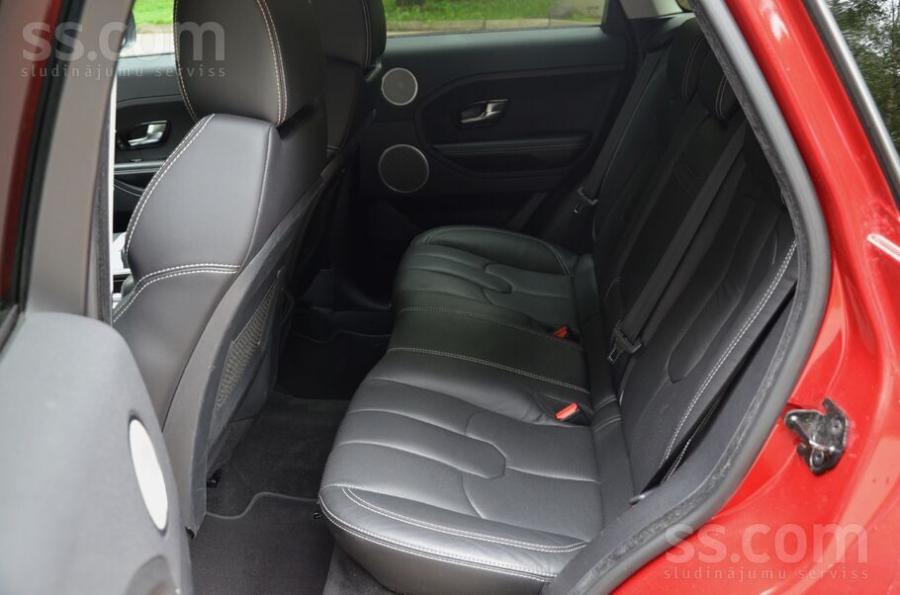 Sarkans Land Rover Range Rover Evoque 2012 Rīga, ar dzinēja tilpumu 2.20 L un nobraukumu 208 tūkst. km par 11990 €, foto 33 vietnē AUTOMOTO.COM.LV