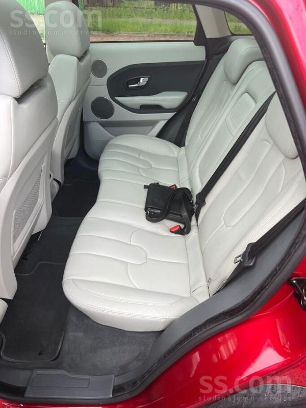 Red Land Rover Range Rover Evoque 2012 in Daugavpils, with an engine capacity of 2.20 L and mileage of 245 thousand km for 12500 €, photo 10 on AUTOMOTO.COM.LV