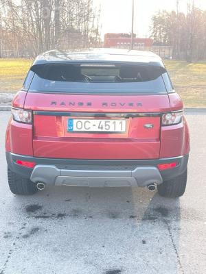Sarkans Land Rover Range Rover Evoque 2013 Rīga, ar dzinēja tilpumu 2.20 L un nobraukumu 159 tūkst. km par 12300 €, foto 6 vietnē AUTOMOTO.COM.LV