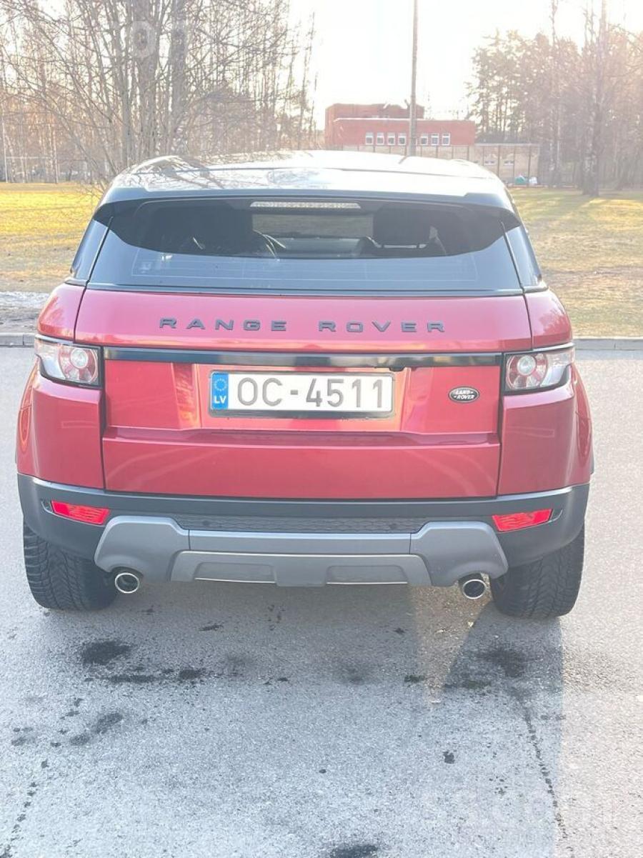 Sarkans Land Rover Range Rover Evoque 2013 Rīga, ar dzinēja tilpumu 2.20 L un nobraukumu 159 tūkst. km par 12300 €, foto 6 vietnē AUTOMOTO.COM.LV