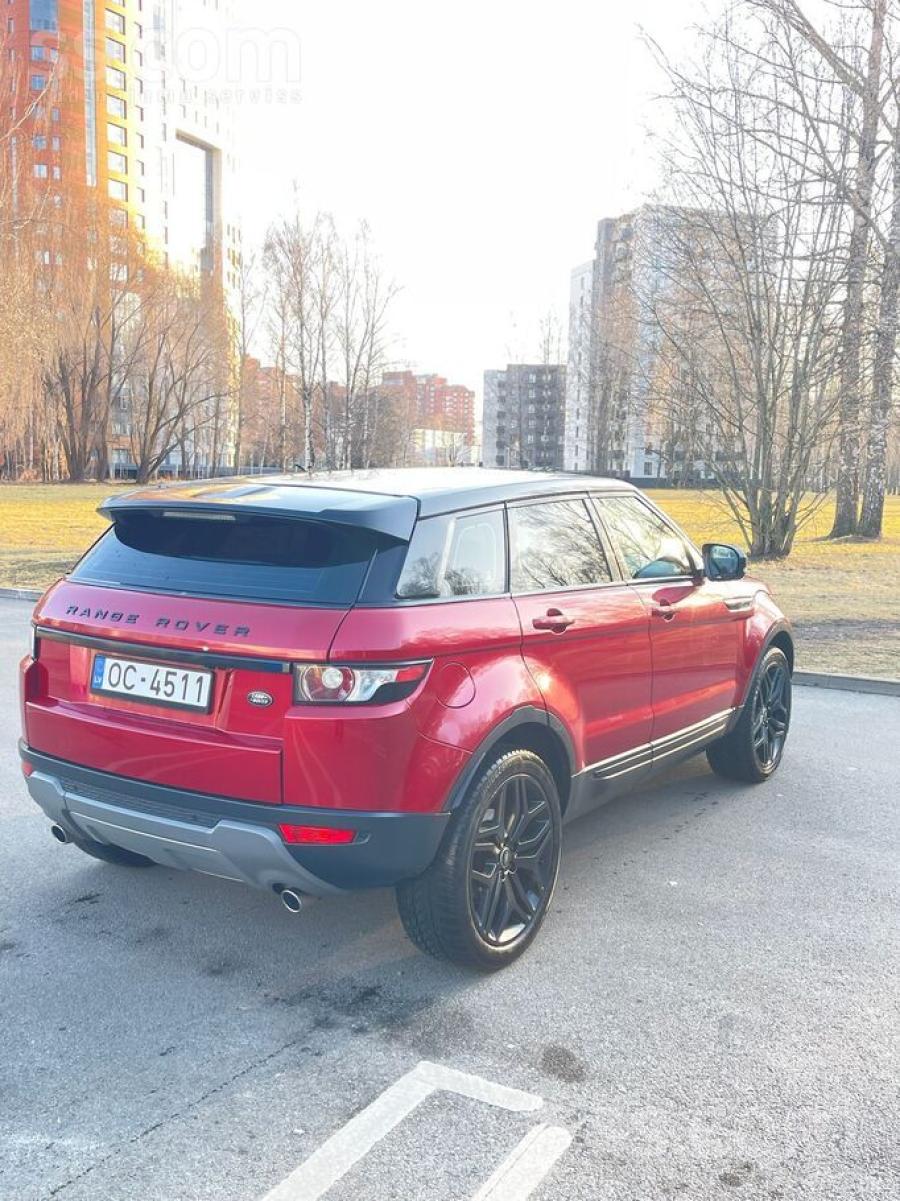 Sarkans Land Rover Range Rover Evoque 2013 Rīga, ar dzinēja tilpumu 2.20 L un nobraukumu 159 tūkst. km par 12300 €, foto 7 vietnē AUTOMOTO.COM.LV