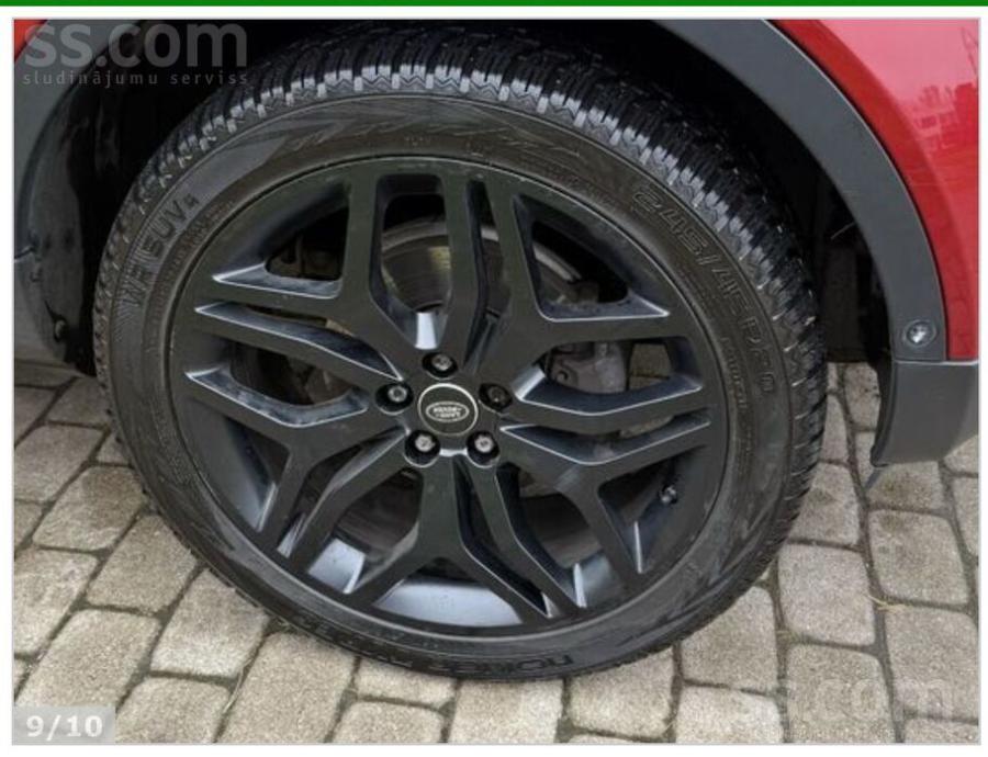 Sarkans Land Rover Range Rover Evoque 2013 Rīga, ar dzinēja tilpumu 2.20 L un nobraukumu 159 tūkst. km par 12300 €, foto 11 vietnē AUTOMOTO.COM.LV