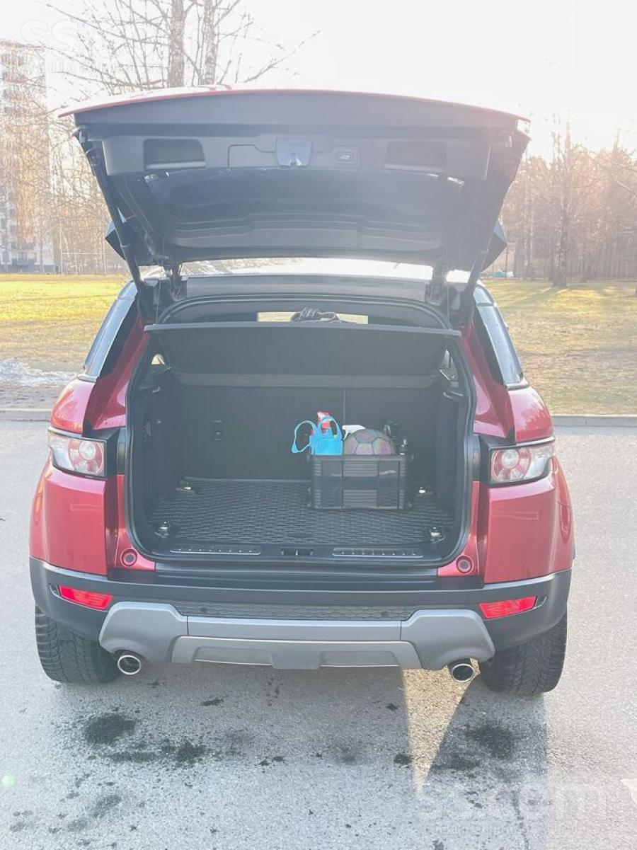 Sarkans Land Rover Range Rover Evoque 2013 Rīga, ar dzinēja tilpumu 2.20 L un nobraukumu 159 tūkst. km par 12300 €, foto 14 vietnē AUTOMOTO.COM.LV