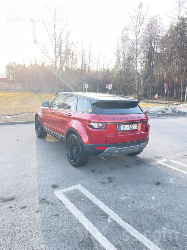 Sarkans Land Rover Range Rover Evoque 2013 Rīga, ar dzinēja tilpumu 2.20 L un nobraukumu 159 tūkst. km par 12300 €, foto 4 vietnē AUTOMOTO.COM.LV