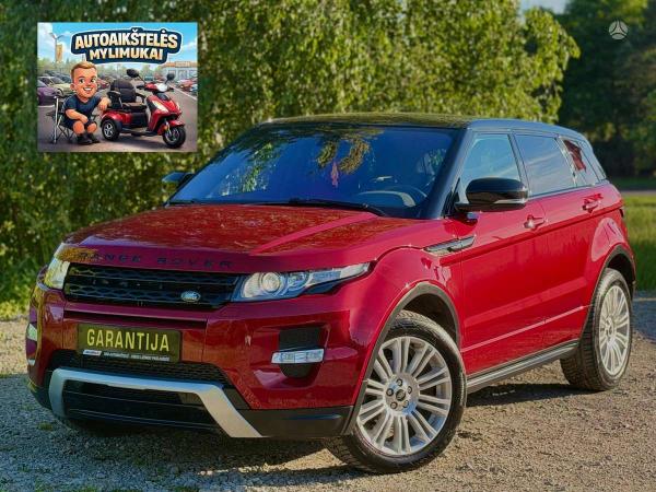 Sarkans Land Rover Range Rover Evoque 2013 Šauļi, ar dzinēja tilpumu 2.18 L un nobraukumu 185 tūkst. km par 13999 €, foto 2 vietnē AUTOMOTO.COM.LV