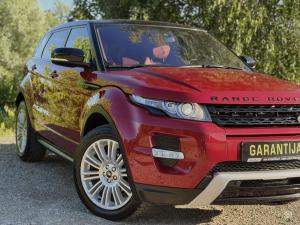 Red Land Rover Range Rover Evoque 2013 in Siauliai, with an engine capacity of 2.18 L and mileage of 185 thousand km for 13999 €, photo 16 on AUTOMOTO.COM.LV