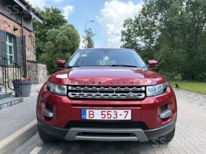 Sarkans Land Rover Range Rover Evoque 2013 Rēzekne, ar dzinēja tilpumu 2.20 L un nobraukumu 149 tūkst. km par 10990 €, foto  vietnē AUTOMOTO.COM.LV