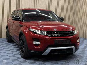 Red Land Rover Range Rover Evoque 2013 in Marijampole, with an engine capacity of 2.18 L and mileage of 96 thousand km for 12999 €, photo  on AUTOMOTO.COM.LV