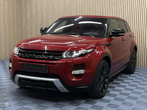Red Land Rover Range Rover Evoque 2013 in Marijampole, with an engine capacity of 2.18 L and mileage of 96 thousand km for 12999 €, photo 5 on AUTOMOTO.COM.LV