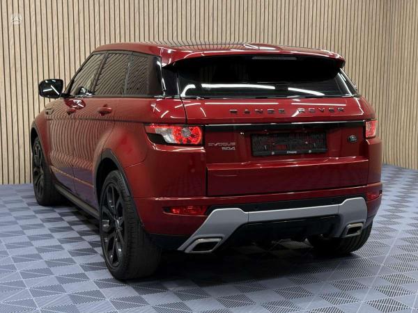 Red Land Rover Range Rover Evoque 2013 in Marijampole, with an engine capacity of 2.18 L and mileage of 96 thousand km for 12999 €, photo 6 on AUTOMOTO.COM.LV