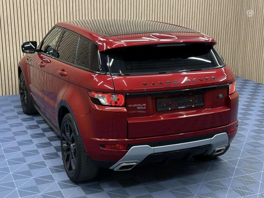 Red Land Rover Range Rover Evoque 2013 in Marijampole, with an engine capacity of 2.18 L and mileage of 96 thousand km for 12999 €, photo 12 on AUTOMOTO.COM.LV