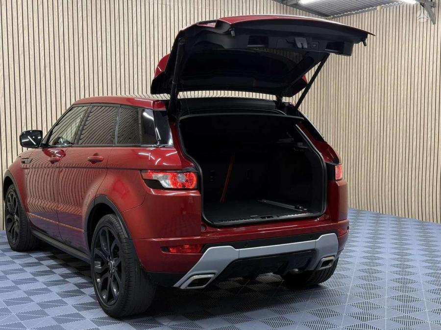 Red Land Rover Range Rover Evoque 2013 in Marijampole, with an engine capacity of 2.18 L and mileage of 96 thousand km for 12999 €, photo 14 on AUTOMOTO.COM.LV