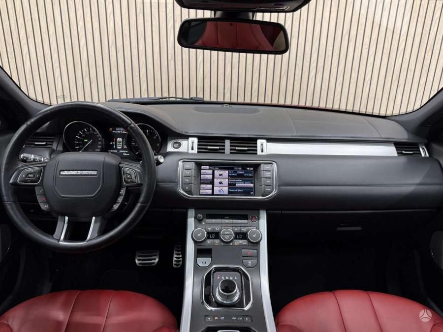 Red Land Rover Range Rover Evoque 2013 in Marijampole, with an engine capacity of 2.18 L and mileage of 96 thousand km for 12999 €, photo 23 on AUTOMOTO.COM.LV
