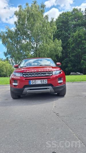 Red Land Rover Range Rover Evoque 2013 in Riga, with an engine capacity of 2.20 L and mileage of 128 thousand km for 11800 €, photo 4 on AUTOMOTO.COM.LV