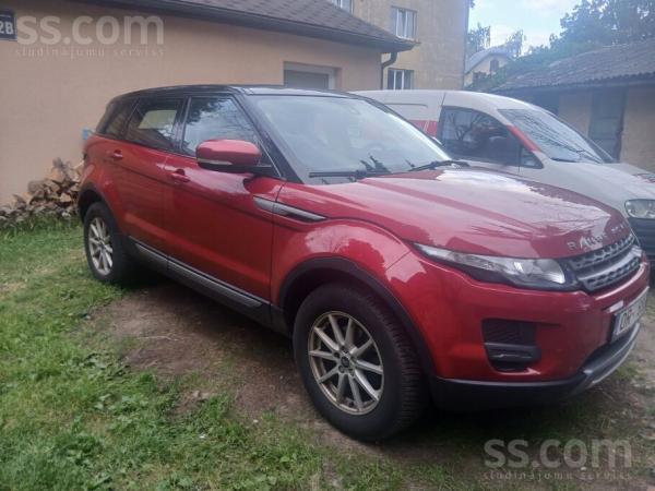 Red Land Rover Range Rover Evoque 2013 in Riga, with an engine capacity of 2.20 L and mileage of 216 thousand km for 9100 €, photo 3 on AUTOMOTO.COM.LV