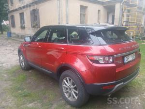 Red Land Rover Range Rover Evoque 2013 in Riga, with an engine capacity of 2.20 L and mileage of 216 thousand km for 9100 €, photo 5 on AUTOMOTO.COM.LV