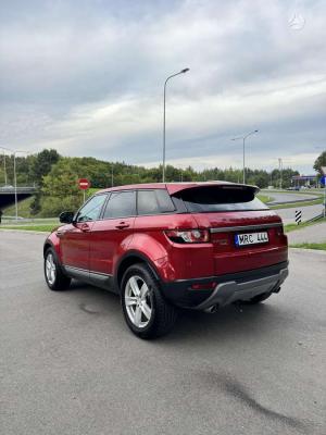Red Land Rover Range Rover Evoque 2013 in Vilnius, with an engine capacity of 2.18 L and mileage of 320 thousand km for 9200 €, photo 5 on AUTOMOTO.COM.LV