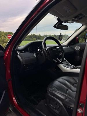 Red Land Rover Range Rover Evoque 2013 in Vilnius, with an engine capacity of 2.18 L and mileage of 320 thousand km for 9200 €, photo 11 on AUTOMOTO.COM.LV