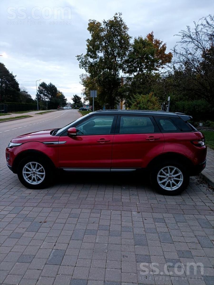Sarkans Land Rover Range Rover Evoque 2013 Rīga, ar dzinēja tilpumu 2.20 L un nobraukumu 217 tūkst. km par 8200 €, foto 3 vietnē AUTOMOTO.COM.LV
