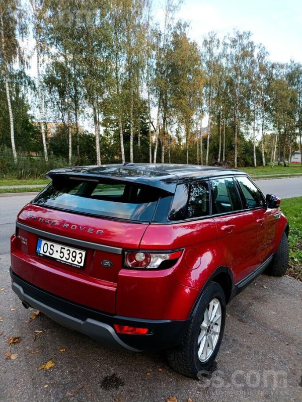 Sarkans Land Rover Range Rover Evoque 2013 Rīga, ar dzinēja tilpumu 2.20 L un nobraukumu 217 tūkst. km par 8200 €, foto 4 vietnē AUTOMOTO.COM.LV
