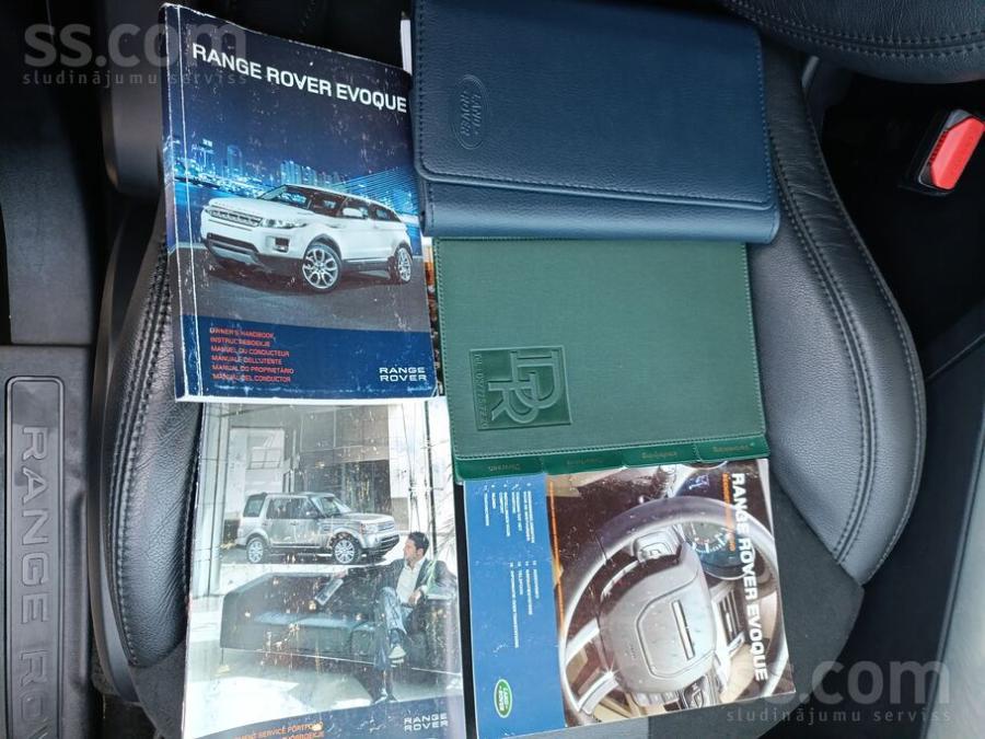 Sarkans Land Rover Range Rover Evoque 2013 Rīga, ar dzinēja tilpumu 2.20 L un nobraukumu 217 tūkst. km par 8200 €, foto 15 vietnē AUTOMOTO.COM.LV