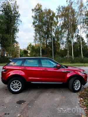 Sarkans Land Rover Range Rover Evoque 2013 Rīga, ar dzinēja tilpumu 2.20 L un nobraukumu 217 tūkst. km par 8200 €, foto 25 vietnē AUTOMOTO.COM.LV