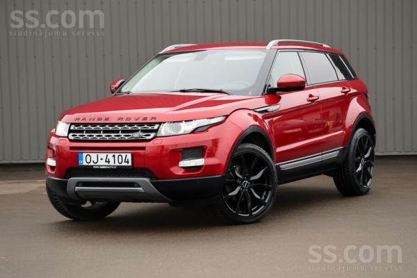 Sarkans Land Rover Range Rover Evoque 2014 Jelgava, ar dzinēja tilpumu 2.20 L un nobraukumu 0 tūkst. km par 12850 €, foto 1 vietnē AUTOMOTO.COM.LV