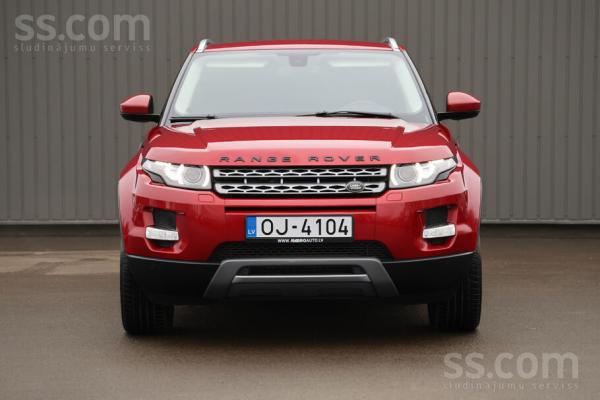 Red Land Rover Range Rover Evoque 2014 in Jelgava, with an engine capacity of 2.20 L and mileage of 0 thousand km for 12850 €, photo 2 on AUTOMOTO.COM.LV