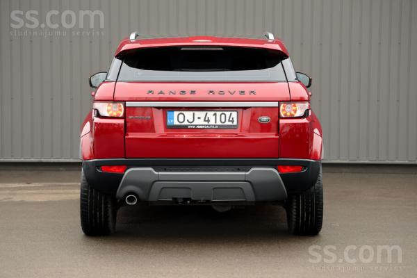 Red Land Rover Range Rover Evoque 2014 in Jelgava, with an engine capacity of 2.20 L and mileage of 0 thousand km for 12850 €, photo 8 on AUTOMOTO.COM.LV