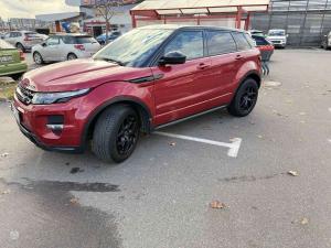 Red Land Rover Range Rover Evoque 2014 in Vilnius, with an engine capacity of 2.00 L and mileage of 146 thousand km for 9800 €, photo 3 on AUTOMOTO.COM.LV