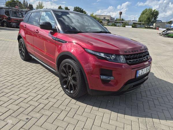 Sarkans Land Rover Range Rover Evoque 2014 Tauragė, ar dzinēja tilpumu 2.18 L un nobraukumu 280 tūkst. km par 12000 €, foto 1 vietnē AUTOMOTO.COM.LV