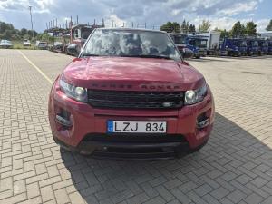 Red Land Rover Range Rover Evoque 2014 in Taurage, with an engine capacity of 2.18 L and mileage of 280 thousand km for 12000 €, photo 3 on AUTOMOTO.COM.LV
