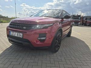 Red Land Rover Range Rover Evoque 2014 in Taurage, with an engine capacity of 2.18 L and mileage of 280 thousand km for 12000 €, photo 4 on AUTOMOTO.COM.LV