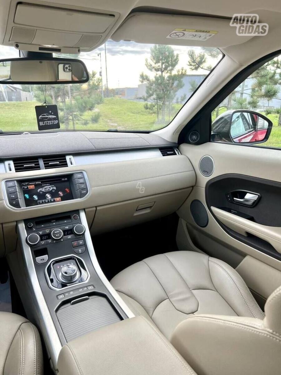Sarkans Land Rover Range Rover Evoque 2014 Šauļi, ar dzinēja tilpumu 2.20 L un nobraukumu 210 tūkst. km par 9850 €, foto 10 vietnē AUTOMOTO.COM.LV
