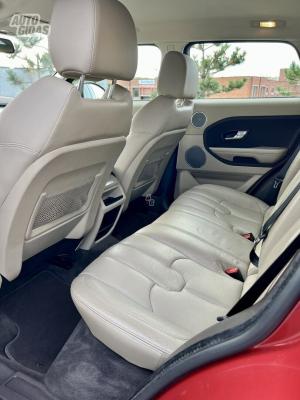 Sarkans Land Rover Range Rover Evoque 2014 Šauļi, ar dzinēja tilpumu 2.20 L un nobraukumu 210 tūkst. km par 9850 €, foto 11 vietnē AUTOMOTO.COM.LV