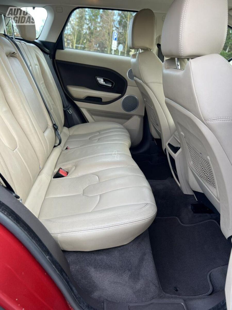 Sarkans Land Rover Range Rover Evoque 2014 Šauļi, ar dzinēja tilpumu 2.20 L un nobraukumu 210 tūkst. km par 9850 €, foto 15 vietnē AUTOMOTO.COM.LV