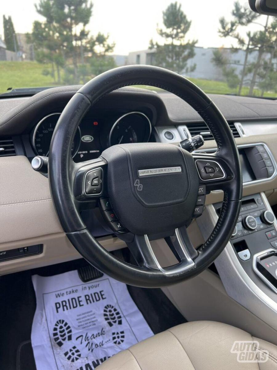 Sarkans Land Rover Range Rover Evoque 2014 Šauļi, ar dzinēja tilpumu 2.20 L un nobraukumu 210 tūkst. km par 9850 €, foto 18 vietnē AUTOMOTO.COM.LV