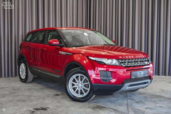 Sarkans Land Rover Range Rover Evoque 2015 Marijampole, ar dzinēja tilpumu 2.20 L un nobraukumu 289 tūkst. km par 10950 €, foto 1 vietnē AUTOMOTO.COM.LV