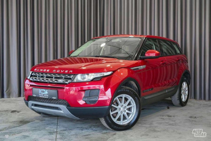 Red Land Rover Range Rover Evoque 2015 in Marijampole, with an engine capacity of 2.20 L and mileage of 289 thousand km for 10950 €, photo 5 on AUTOMOTO.COM.LV