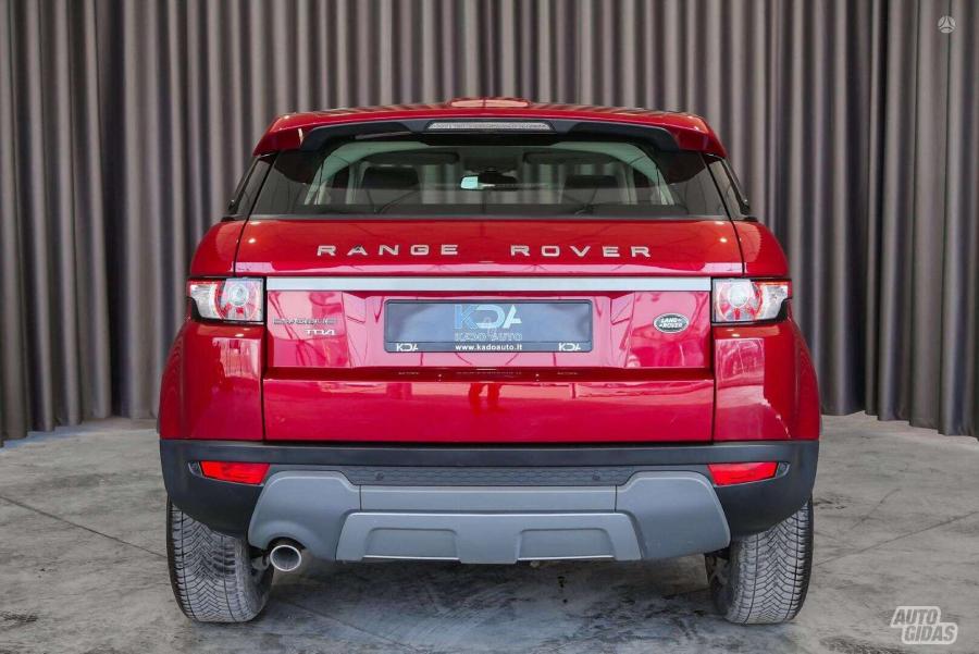 Red Land Rover Range Rover Evoque 2015 in Marijampole, with an engine capacity of 2.20 L and mileage of 289 thousand km for 10950 €, photo 10 on AUTOMOTO.COM.LV