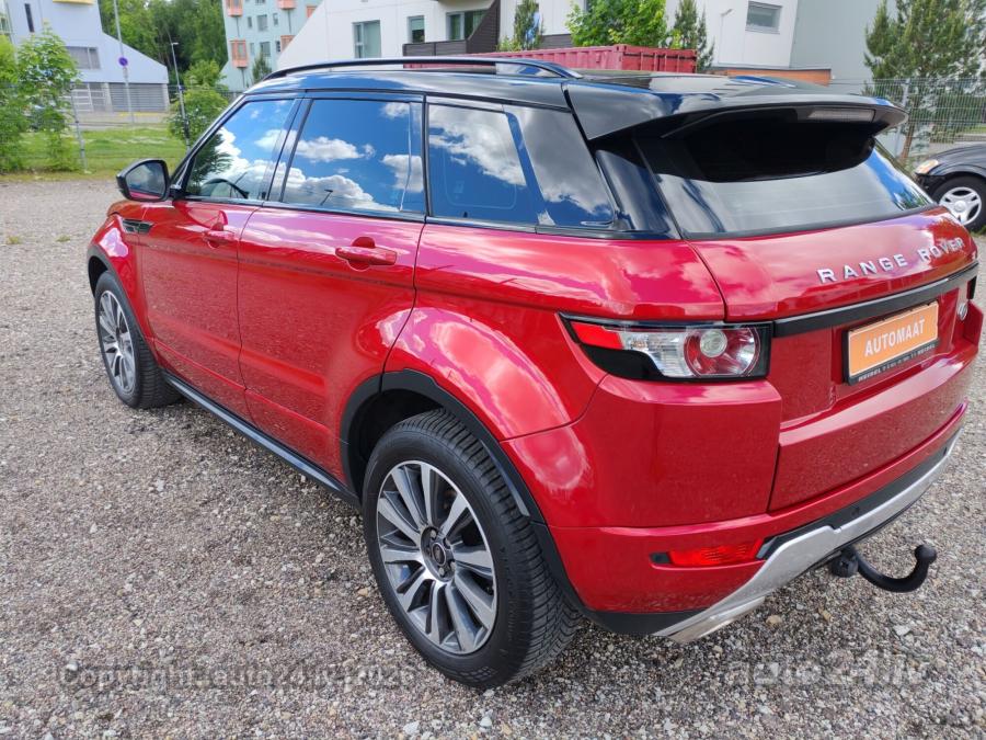 Sarkans Land Rover Range Rover Evoque 2015 Tallina, ar dzinēja tilpumu 2.20 L un nobraukumu 190 tūkst. km par 12999 €, foto 4 vietnē AUTOMOTO.COM.LV