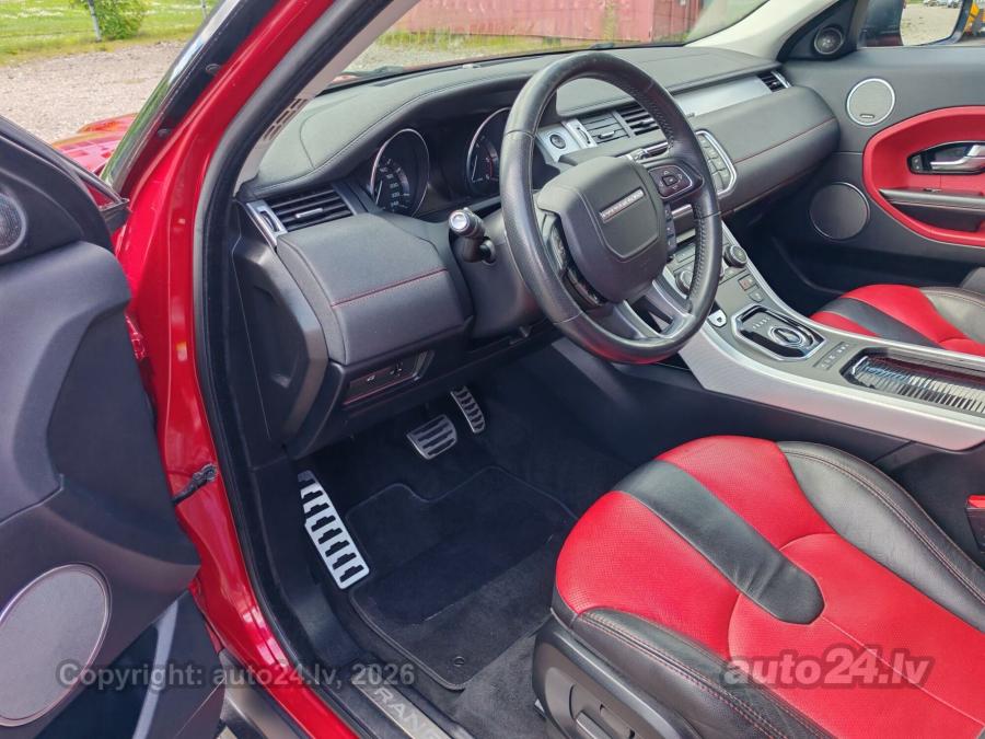 Sarkans Land Rover Range Rover Evoque 2015 Tallina, ar dzinēja tilpumu 2.20 L un nobraukumu 190 tūkst. km par 12999 €, foto 11 vietnē AUTOMOTO.COM.LV