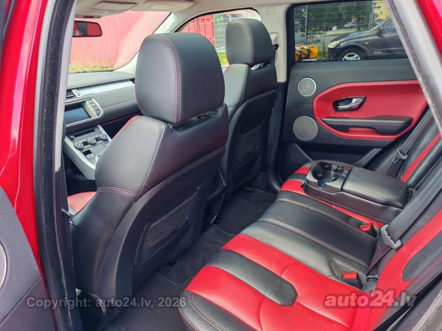 Sarkans Land Rover Range Rover Evoque 2015 Tallina, ar dzinēja tilpumu 2.20 L un nobraukumu 190 tūkst. km par 12999 €, foto 12 vietnē AUTOMOTO.COM.LV