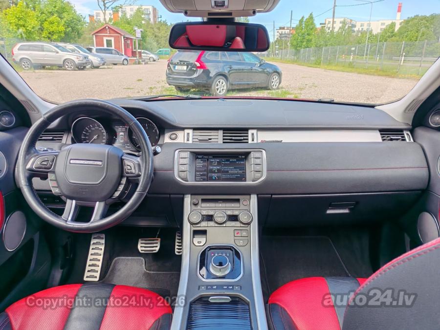 Sarkans Land Rover Range Rover Evoque 2015 Tallina, ar dzinēja tilpumu 2.20 L un nobraukumu 190 tūkst. km par 12999 €, foto 15 vietnē AUTOMOTO.COM.LV