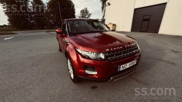 Red Land Rover Range Rover Evoque 2015 in Riga, with an engine capacity of 2.20 L and mileage of 234 thousand km for 10700 €, photo 2 on AUTOMOTO.COM.LV