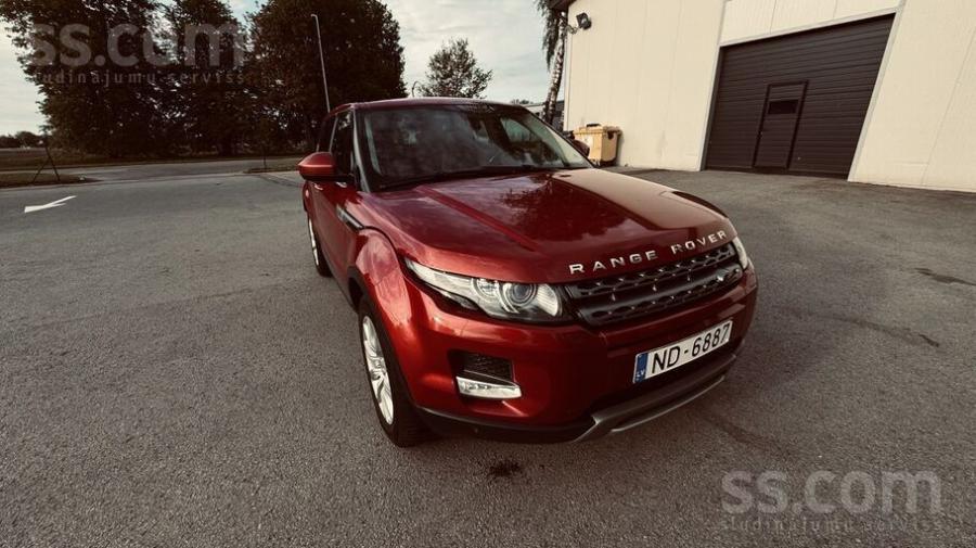 Red Land Rover Range Rover Evoque 2015 in Riga, with an engine capacity of 2.20 L and mileage of 234 thousand km for 10700 €, photo 3 on AUTOMOTO.COM.LV