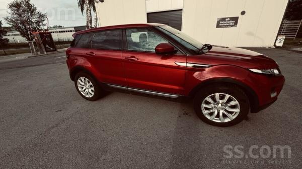 Red Land Rover Range Rover Evoque 2015 in Riga, with an engine capacity of 2.20 L and mileage of 234 thousand km for 10700 €, photo 3 on AUTOMOTO.COM.LV
