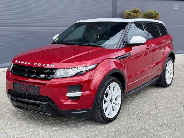Red Land Rover Range Rover Evoque 2015 in Siauliai, with an engine capacity of 2.18 L and mileage of 150 thousand km for 14650 €, photo 2 on AUTOMOTO.COM.LV