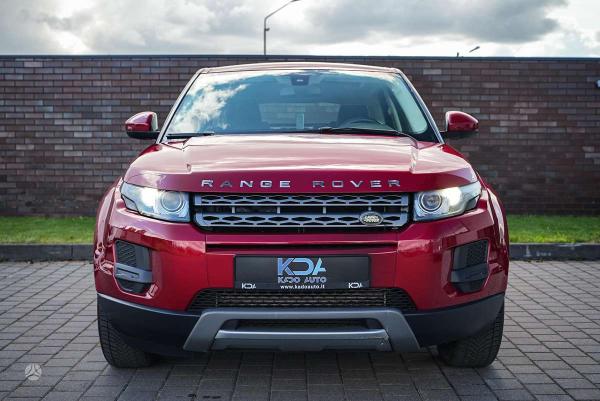 Red Land Rover Range Rover Evoque 2015 in Marijampole, with an engine capacity of 2.18 L and mileage of 289 thousand km for 10750 €, photo 3 on AUTOMOTO.COM.LV